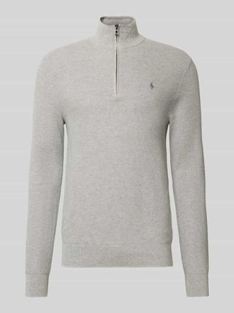 Polo Ralph Lauren Regular Fit Troyer mit Label-Stitching