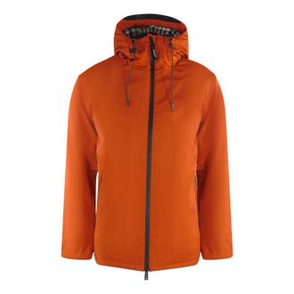 Aquascutum Activehellid Parka Rostorange Parka Jacke Herren