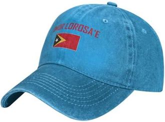 Generic Baseball Casquette Drapeau Vintage du Timor Oriental S&eacute;chage Rapide Sun Protection Casquettes L&eacute;ger Sunhat pour P&ecirc;che Golf Jogging