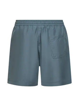 Carhartt Work in Progress Mens Velvet Green Swim Trunks Polyester Beachwear Sea Clothing