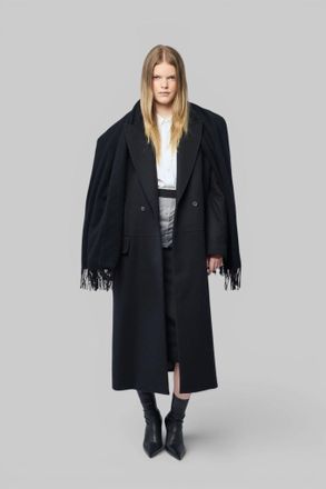 Frenken Dislocate Scarf Coat