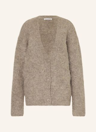 Frankie Shop Strickjacke Elland Aus Alpaka beige