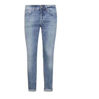 Dondup Wei&szlig;e Slim Fit Jeans - - Jeans - Herren - Blau - W33