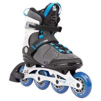 K2 Skates Damen Inline Skates Alexis 84 PRO, Grey - Blue, 30G0517.1.1.090