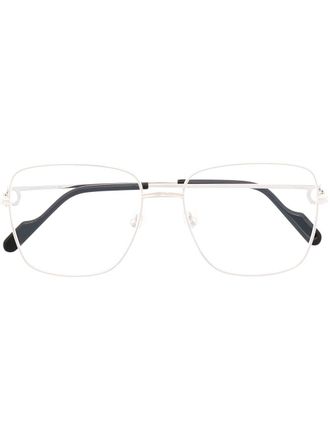 Cartier lunettes de vue &agrave; monture carr&eacute;e - Argent