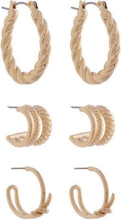 Aldo Aldo Set Ohrringen Twistt 14088278 Goldfarben