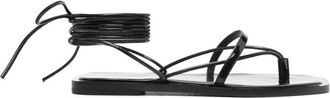 Philosophy di Lorenzo Serafini Femme, Chaussures, Noir, Taille: 38 EU Sandales Tongs Vernies