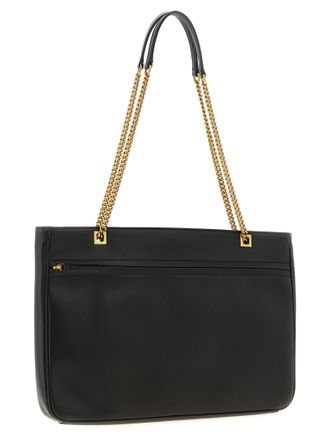 Valentino Garavani Unisex Viva Superstar Shoulder Bag Brown Lamb Leather