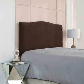 Generic Elastische Version Bettkopfteil Bezug Vollformat Kopfteil Bezug Staubschutzh&uuml;lle f&uuml;r Polsterm&ouml;bel im Schlafzimmer Dunkler Kaffee Kopfteil f&uuml;r kaliforn