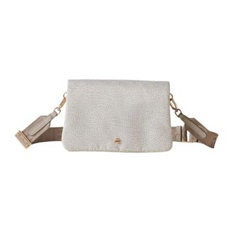 Borbonese Femme, Sacs, Blanc, Taille: ONE Size Crossbody Mini
