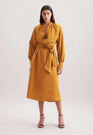 Seidensticker Sommerkleid Schwarze Rose 1/1 V-Neck Uni