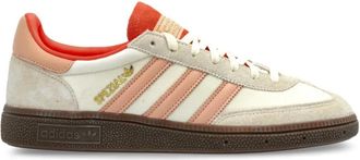 adidas Low-Top Sneaker - Handball Spezial W Cream White/powder Coral/semi C - Gr. US_11_5 - in Wei&szlig; - f&uuml;r Damen
