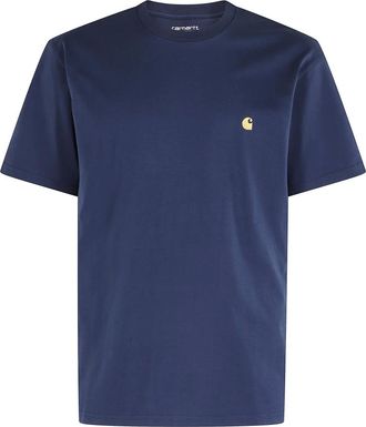 Carhartt Work in Progress Homme, Tops, Bleu, Taille: L Chase T-Shirt