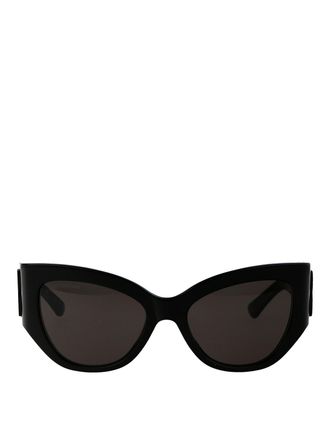 Balenciaga Lunettes De Soleil - Noir