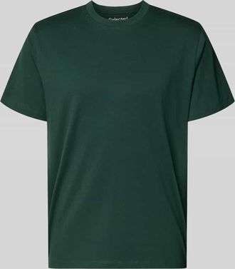 Selected Regular Fit T-Shirt aus reiner Baumwolle Modell HASPEN