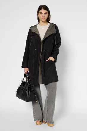Gerard Darel Parka réversible à capuche - TALIA - Vert Kaki