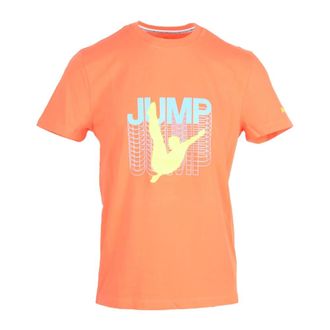Dirk Bikkembergs Baumwoll Elasthan T-shirt - - Tops - Herren - Orange - XL