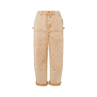 Moschino Damen, Jeans, Beige, SGr&ouml;&szlig;e