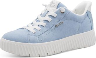 Tamaris Comfort Damen Sneaker Low 8-83720-45 LT Blue Suede (blau, 41 EU)