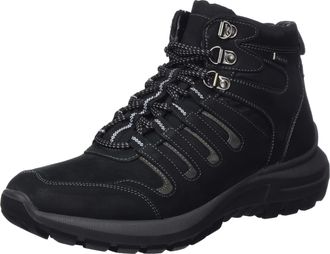 Manitu Herren 670028-01 Mode-Stiefel, schwarz, 46 EU