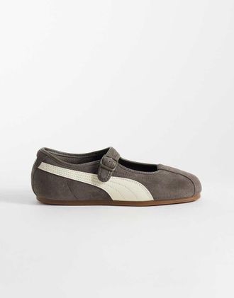 Puma Tacklette - Chaussures style babies - Taupe-Marron