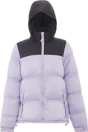 Mymo Wattierte Steppjacke Damen Lavendel Schwarz