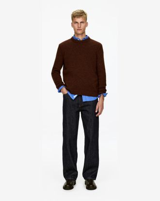 Arket MIST Wide Jeans -Blau