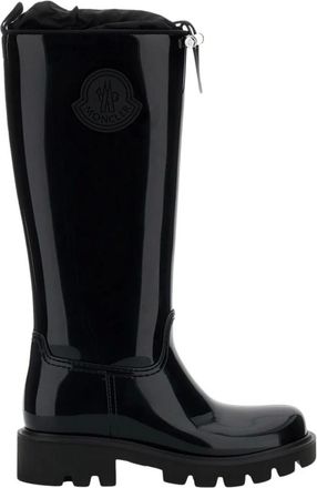 Moncler Femme, Chaussures, Noir, Taille: 36 EU Kickstream High Rain Bottes