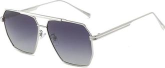 Generic Lunettes De Soleil Conduite En M&eacute;tal For Hommes Et Femmes, Id&eacute;ales For Les Sports Vacances Plein Air(Gray)