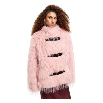 Cesare Gaspari Wolf Jacket - Femme - Vestes - Rose - Taille: 42 FR