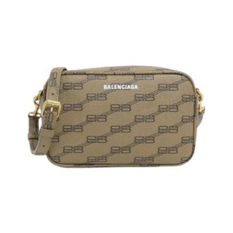 Balenciaga Sac bandouli&egrave;re Pre-owned Signature BB Monogram - Femme - Pre-owned - Beige - Taille: ONE Size