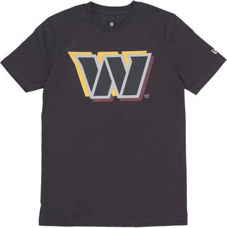 New Era Washington Commanders Football Tee - - Tops - Herren - Grau - L