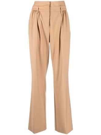 The Garment pantalon de tailleur à coupe droite - Marron