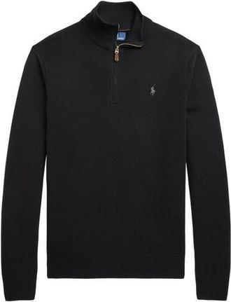 Polo Ralph Lauren Pull col zipp&eacute; en laine