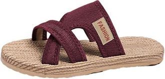 Generic Sandales Femme &eacute;t&eacute; Confortable Orthop&eacute;dique Bout Ouvert Chaussures Antid&eacute;rapant Respirantes Casual Sandales de Plage Leger Boho Platform Sandals, Mode