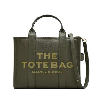 Marc Jacobs Femme, Sacs, Vert, Taille: ONE Size Sac cabas en cuir