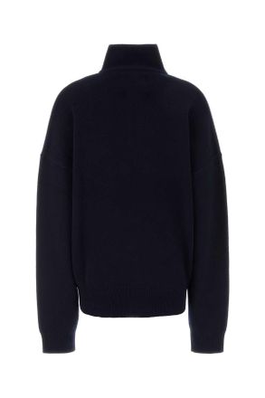 Extreme Cashmere Womens Navy Blue Cashmere Blend N&acirc;&deg;235 Sweater Maglieria