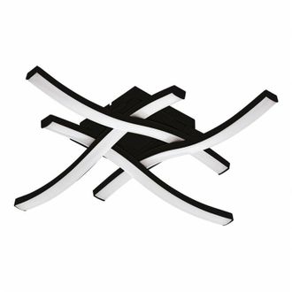 Eglo Eglo - plafonnier profiles led noir 4 X5.8W 2840 lum 4000K 40X40CM