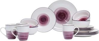 Ritzenhoff & Breker Kombiservice Luna, 16-teilig, Bordeaux