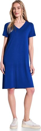 Street One Damen Jersey-Kleid in Unifarbe
