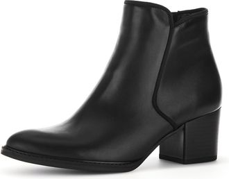 Gabor Damen Klassische Stiefeletten, Frauen Stiefeletten,Wellness,verspielt,Leder-Ware,chic,Trend-bewusst,Arbeit,schwarz (Micro),40.5 EU / 7 UK