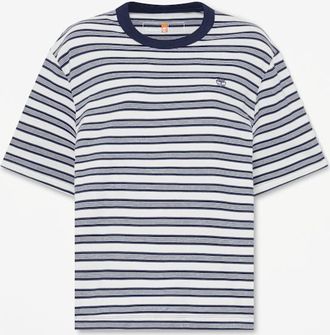 Timberland Gestreiftes T-Shirt f&uuml;r Damen in Dunkelblau, Damen, No Color, Gr&ouml;&szlig;e
