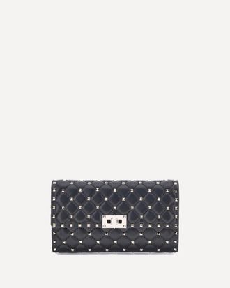 Valentino Garavani Rockstud Spike quilted Nappa Shoulder Bag Female UNI
