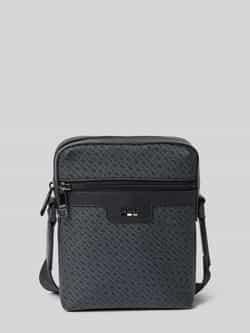 HUGO BOSS Umh&auml;ngetasche mit Allover-Muster Modell RAY_NM