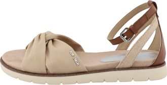 Tom Tailor Tom Tailor Damen 7490100001 Sandale, Sand, 37 EU