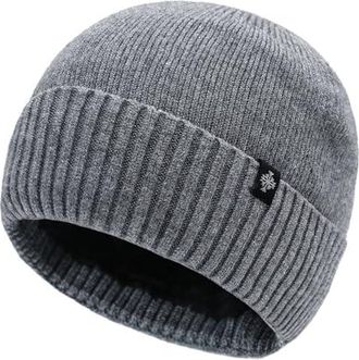 Generic Bonnet Femme Hiver Bonnet Femme Chapeau Femme Hiver Confortable Classique - Laine &Eacute;pais Unisexe avec Col Haut, Imprim&eacute; Lettres Tendance, Cadeau Pratiq
