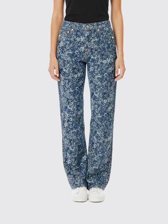 Ganni Jeans GANNI Femme couleur Bleu