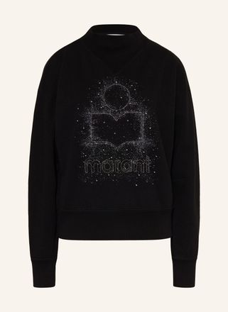 Isabel Marant Marant &Eacute;toile Sweatshirt Moby Mit Schmucksteinen schwarz
