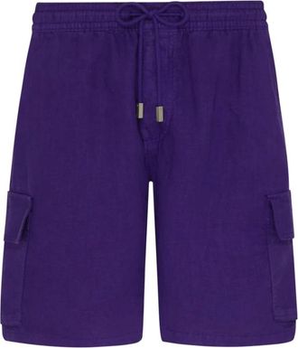 Vilebrequin Homme, Shorts, Violet, Taille: M Baie Bermuda Shorts