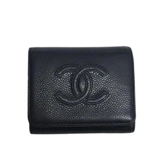 Chanel Portefeuille en cuir Pre-owned - Femme - Pre-owned - Noir - Taille: ONE Size
